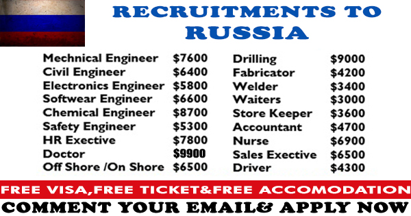 Latest Job Openings in Russia 2018 | ListenToJobs